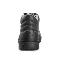 China Shengjie Steel Toe Steel Palt Genuine Leather Safety Shoes Men'S Working Oil Resistant Functional Safety Boots for sale