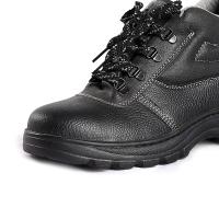 China Shengjie Steel Toe Steel Palt Genuine Leather Safety Shoes Men'S Working Oil Resistant Functional Safety Boots for sale