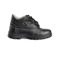 China Shengjie Steel Toe Steel Palt Genuine Leather Safety Shoes Men'S Working Oil Resistant Functional Safety Boots for sale
