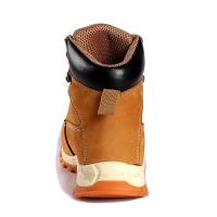 China Anti Smashing Anti Puncture Industrial Men'S Safety Shoes Rubber Non Slip Wear Resistant for sale