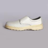 China Leather Slip Punture Resistant Breathable Safety Shoes PU Outsole Cow Leather for sale