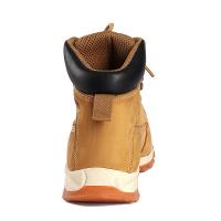 China Custom Anti Puncture Steel Toe Safety Shoes Men'S Protective Work Boots New Man Safety Boot for sale