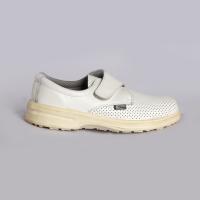 China Leather Slip Punture Resistant Breathable Safety Shoes PU Outsole Cow Leather for sale