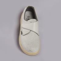 China Leather Slip Punture Resistant Breathable Safety Shoes PU Outsole Cow Leather for sale