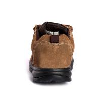 China Anti Smash  Mesh Leather Low Cut Workland Safety Shoes MD Outsole Comfortable EVA Insole for sale