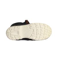 China Anti Smash Black Safety Boots Steel Toe Steel Palm High Grade Oil Proof for sale
