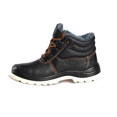 China Anti Smash Black Safety Boots Steel Toe Steel Palm High Grade Oil Proof for sale