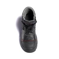 China Shengjie Embossed Cow Leather Upper PU Anti Puncture Waterproof Safety Footwear Cat Work Boots Safety Shoes for sale