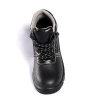 China Men Work Safety Boots Steel Toe Anti Smash Steel Plate Puncture Proof Construction Safety Shoes for sale