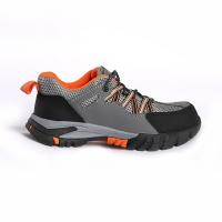 China Breathable Slip Resistant Unisex Low Cut Leather Workplace Sneakers Mesh Boots Safety Shoes for sale