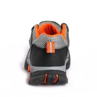 China Breathable Slip Resistant Unisex Low Cut Leather Workplace Sneakers Mesh Boots Safety Shoes for sale
