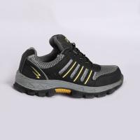 China Slip Resistant Unisex Leather Mesh Low Cut Safety Shoes Rubber Work Boots Footwear Comfortable EVA Insole for sale