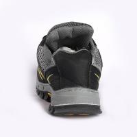 China Slip Resistant Unisex Leather Mesh Low Cut Safety Shoes Rubber Work Boots Footwear Comfortable EVA Insole for sale