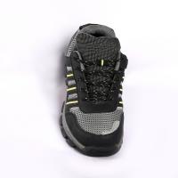 China Slip Resistant Unisex Leather Mesh Low Cut Safety Shoes Rubber Work Boots Footwear Comfortable EVA Insole for sale
