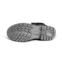 China Steel Toe Men'S Women Construction Site Safety Shoes Genuine Leather Strong Insoles Work Boots for sale