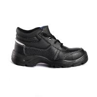 China Safety Boot Shoes Embossed Genuine First Layer Cow Leather Men'S Footwear Work Boots for sale