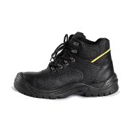 China S3 CE Black Leather Steel Toe Prevent Puncture Anti Static Tiger Master Brand Safety Shoes for sale