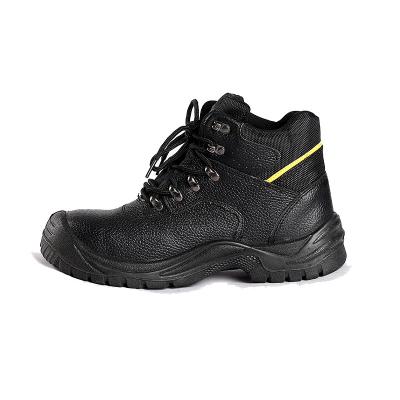 China S3 CE Black Leather Steel Toe Prevent Puncture Anti Static Tiger Master Brand Safety Shoes for sale