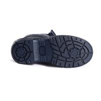 China Construction Men Safety Work Shoes Industrial Cow Leather Anti Puncture Steel Toe Rubber Outsole for sale