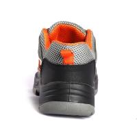 China Slip Resistant Steel Toe Low Cut Sport Safety Shoes PU Sole Comfortable EVA Insole Work Boots for sale