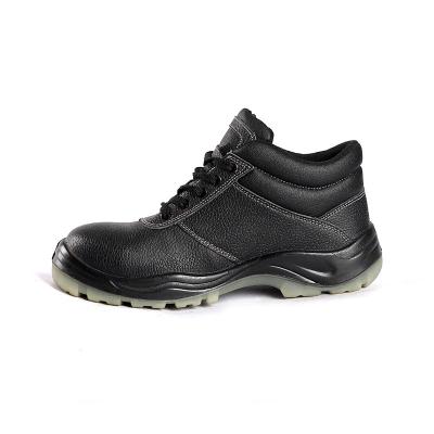 China SHENGJIE Industrial Protective Breathable Work Boots Embossed Cow Leather Casual Training Shoes Steel Toe Safety Shoes for sale