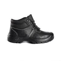 China OEM/SHENGJIE Premium Quality Durable Work Shoes Embossed Cow Leather Upper Anti-Static Technology Steel Toe Safety Shoes for sale