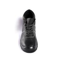 China OEM/SHENGJIE Premium Quality Durable Work Shoes Embossed Cow Leather Upper Anti-Static Technology Steel Toe Safety Shoes for sale