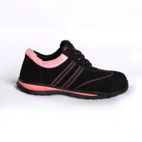 China Fly Knit Fabric Upper Low Cut Safety Shoes Slip Resistant Rubber Outsole Comfortable EVA Insole for sale