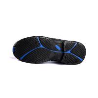 China Metal Eyelets Low Cut Slip On Work Boots Fly Knit Fabric Unisex Rubber Sole Work Boots K2 for sale