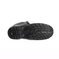 China SHENGJIE Anti-Oil Industrial Safety Leather Boots Acid And Alkali Resistant PU/PU Sole Work Safety Shoes for sale