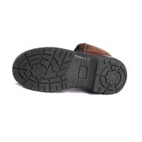 China Black Anti Slip Waterproof Safety Footwear Leather Steel Toe Men'S Heavy Industry for sale