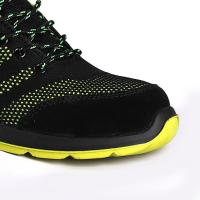 China Slip Abrasion Resistant Polyurethane Work Boots Steel Toe Cap Comfortable EVA Insole Injection Craft for sale