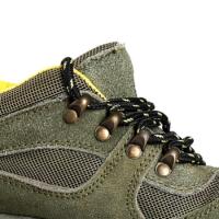 China Unisex PU Injection Safety Shoe Steel Toe Cap Slip Abrasion Resistance Comfortable EVA Insole for sale