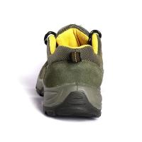China Unisex PU Injection Safety Shoe Steel Toe Cap Slip Abrasion Resistance Comfortable EVA Insole for sale