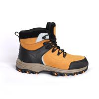 China Fleece Lining Winter Warm Work Boots Nubuck Cow Leather Anti Slip Steel Toe Steel Plate Waterproof for sale