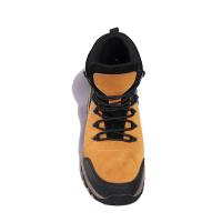 China Fleece Lining Winter Warm Work Boots Nubuck Cow Leather Anti Slip Steel Toe Steel Plate Waterproof for sale