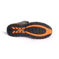 China Brand Men'S Industrial Shoe Works Light Weight Cowhide Uppers Leather Steel Toe Steel Plate for sale