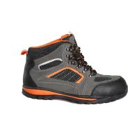 China Brand Men'S Industrial Shoe Works Light Weight Cowhide Uppers Leather Steel Toe Steel Plate for sale
