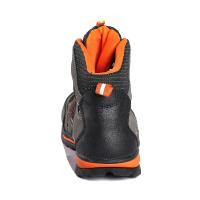 China Brand Men'S Industrial Shoe Works Light Weight Cowhide Uppers Leather Steel Toe Steel Plate for sale