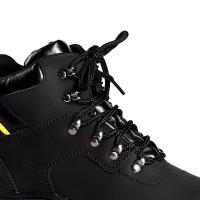 China Anti Static Genuine Leather Work Anti Puncture Anti Smashing Boots Steel Toe Steel Plate Safety Shoes for sale