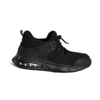 China Breathable Fly Knit Safety Shoes Puncture Resistant Metal Safe Toe PU Outsole Footwear Sport Safety Shoes for sale