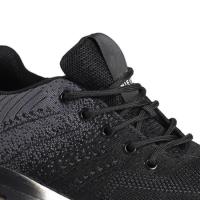 China Shengjie Steel Toe Lace Up Fly Knit Work Shoes Footwear Puncture Resistant PU Cement Sole Breathable Safety Shoes for sale