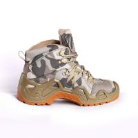 China Shengjie Oxford Fabric Upper PU Outsole Rubber Negative Breathable CP FG Hiking Boots Waterproof Outdoor Shoes for sale