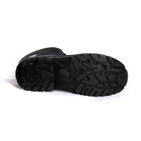China Shengjie Black Footwear Lace Up Cut Steel Toe PU Sole Protection Shock Function Anti Slip Work Boots Safety Shoes for sale