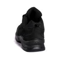 China Shengjie Black Brand Name Same Type Durable Soft Footwear with Mesh Nubuck Cow Leather Upper Unisex Outdoor Shoes for sale