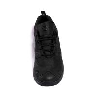 China Shengjie Black Brand Name Same Type Durable Soft Footwear with Mesh Nubuck Cow Leather Upper Unisex Outdoor Shoes for sale