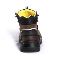 China Shengjie Footwear Lace Up Cut Steel Toe PU Sole Protection Shock Function Anti Slip Work Boots Safety Shoes for sale