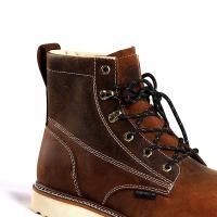 China Safty Boots Men Industrial Shoes Workwear Genuine Leather Shoes Safety Boots Goodyear Welt Safety Shoes Footwear for sale