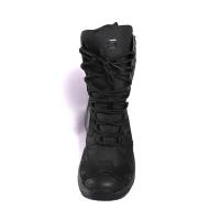 China Shengjie Brand Name OEM Breathable Black Hiking Walk Boots with Metal Eyelets High Standard Outdoor Shoes for sale