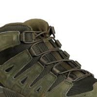 China Shengjie Footwear Factory Stylish Combat Low-top Boots Lightweight Breathable Upper Green Mesh Outdoor Shoes for sale